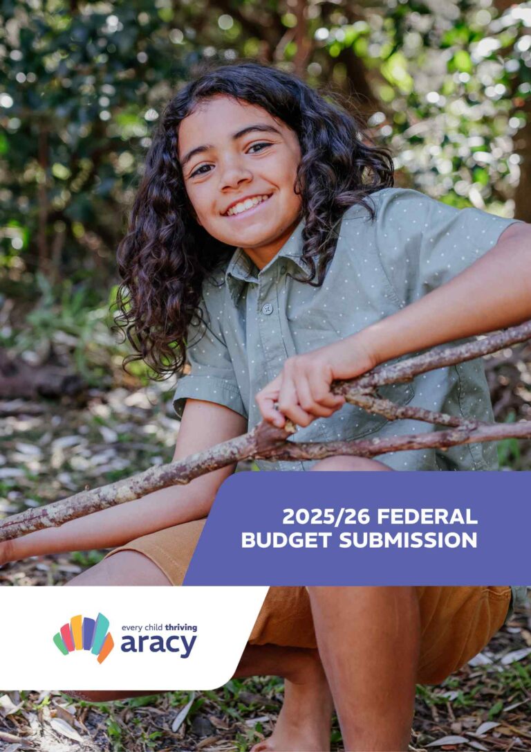ARACY 2025/26 Budget Submission - ARACY